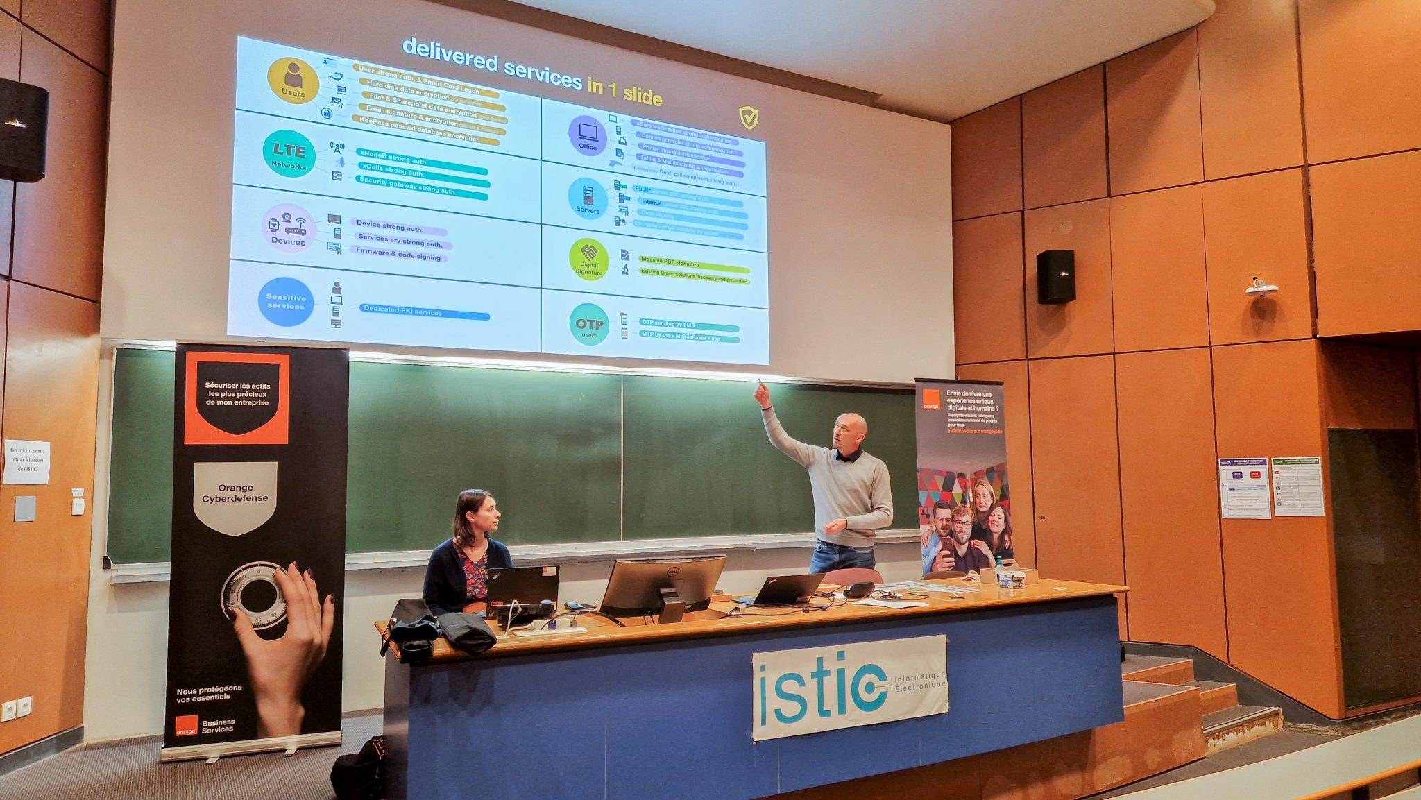 Rencontre professionnelle avec Orange Cyberdefense - CyberSchool