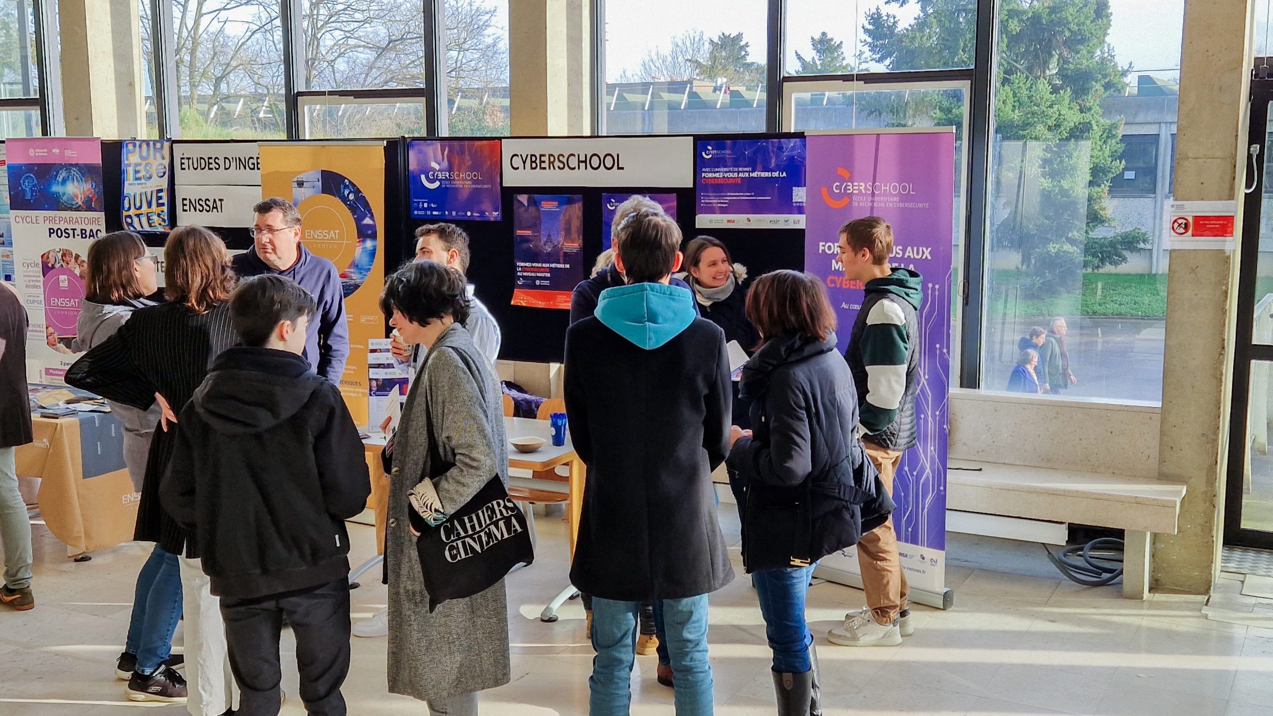 Journées Portes Ouvertes des partenaires de la CyberSchool - CyberSchool